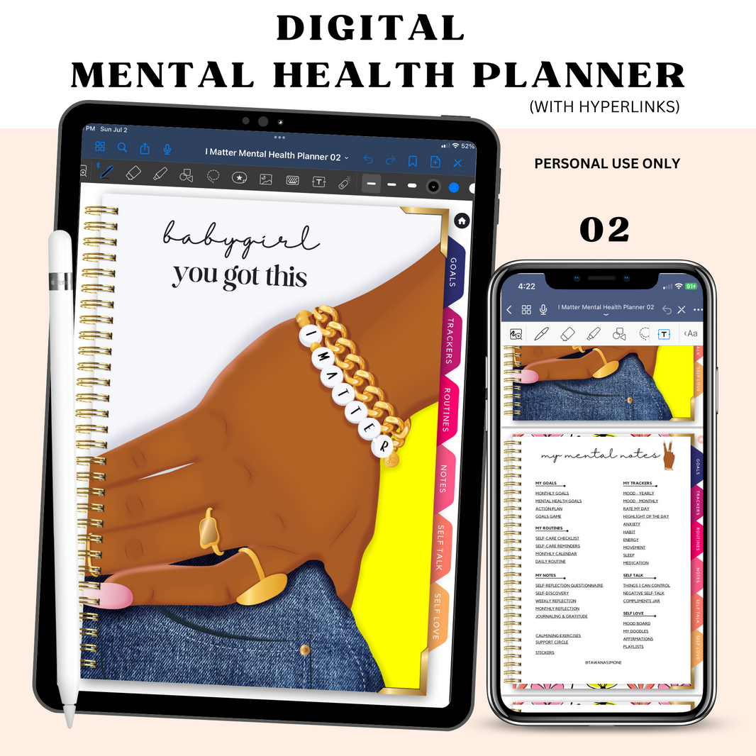 Mental Health Planner – Tawana Simone