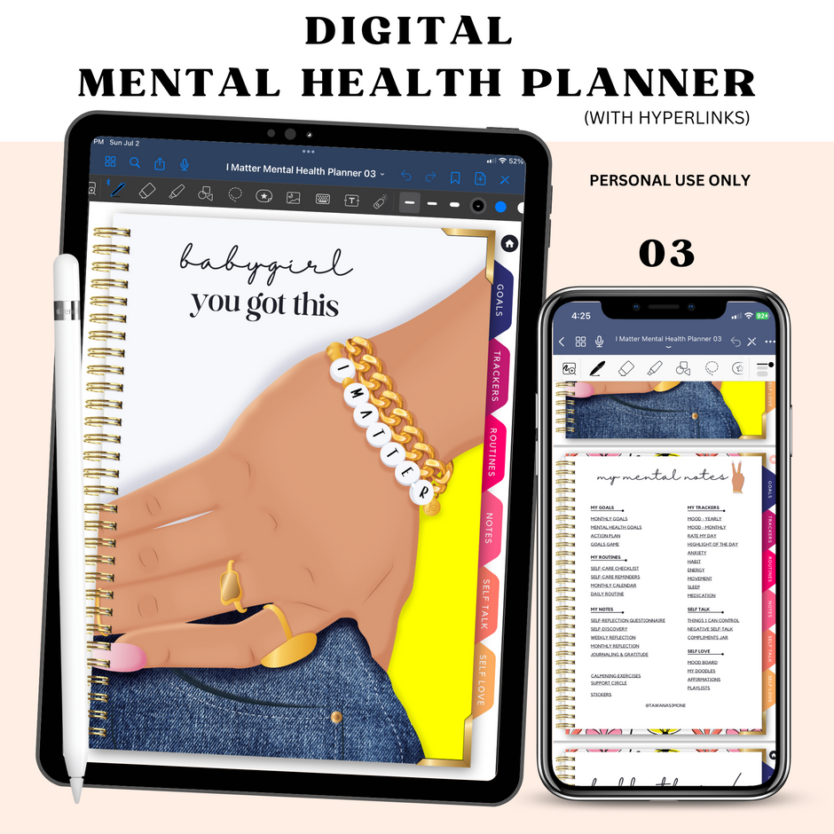 Mental Health Planner – Tawana Simone