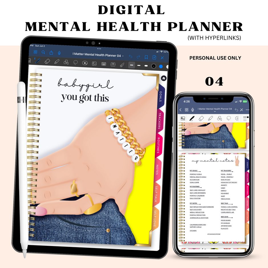 Mental Health Planner – Tawana Simone