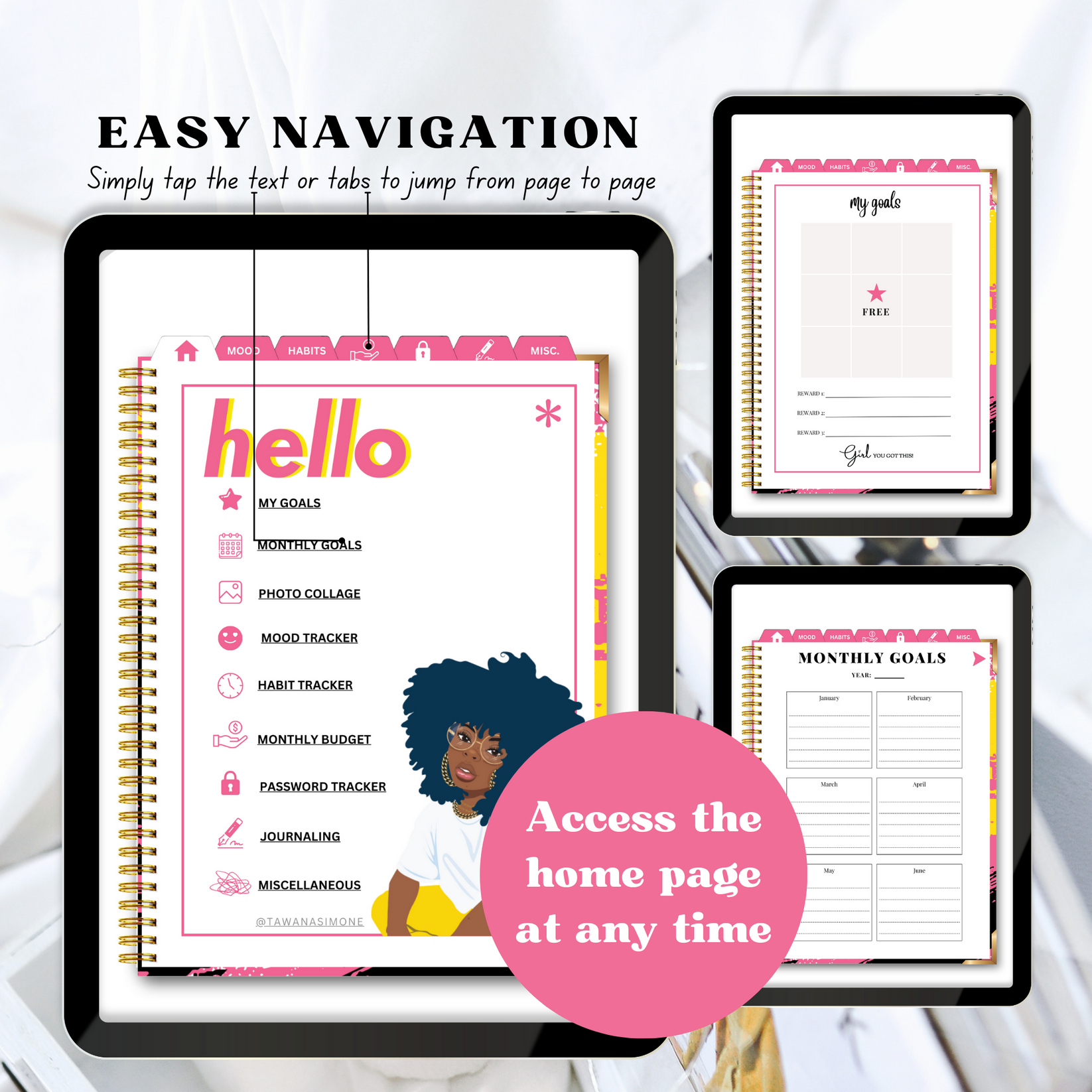 Naturally Dope Digital Journal – Tawana Simone