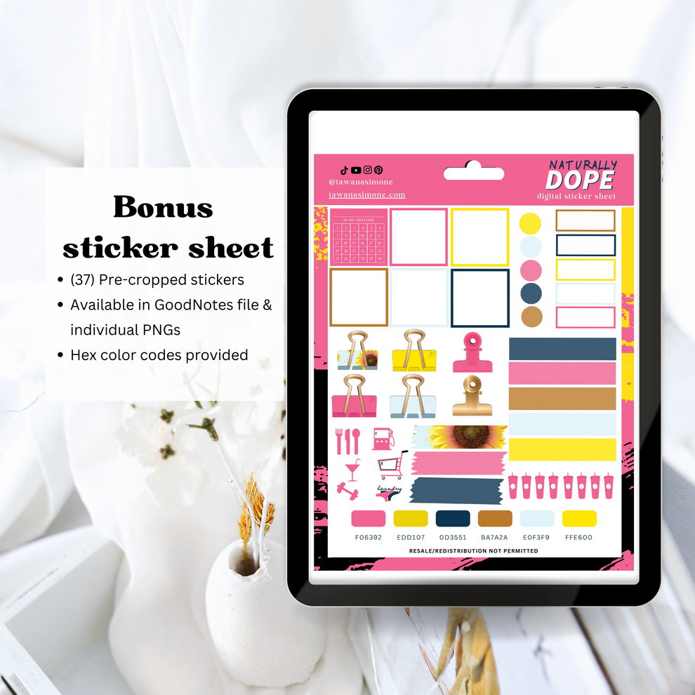 Naturally Dope Digital Journal – Tawana Simone